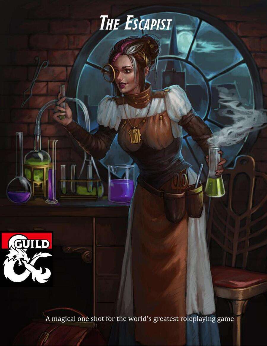 The Escapist. A scientific D&D 5e one-shot - Dungeon Masters Guild ...