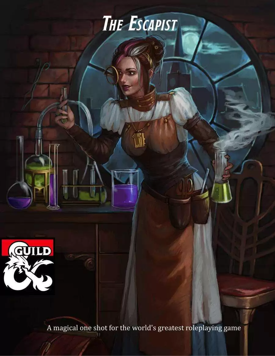 The Escapist. A scientific D&D 5e one-shot - Dungeon Masters Guild ...