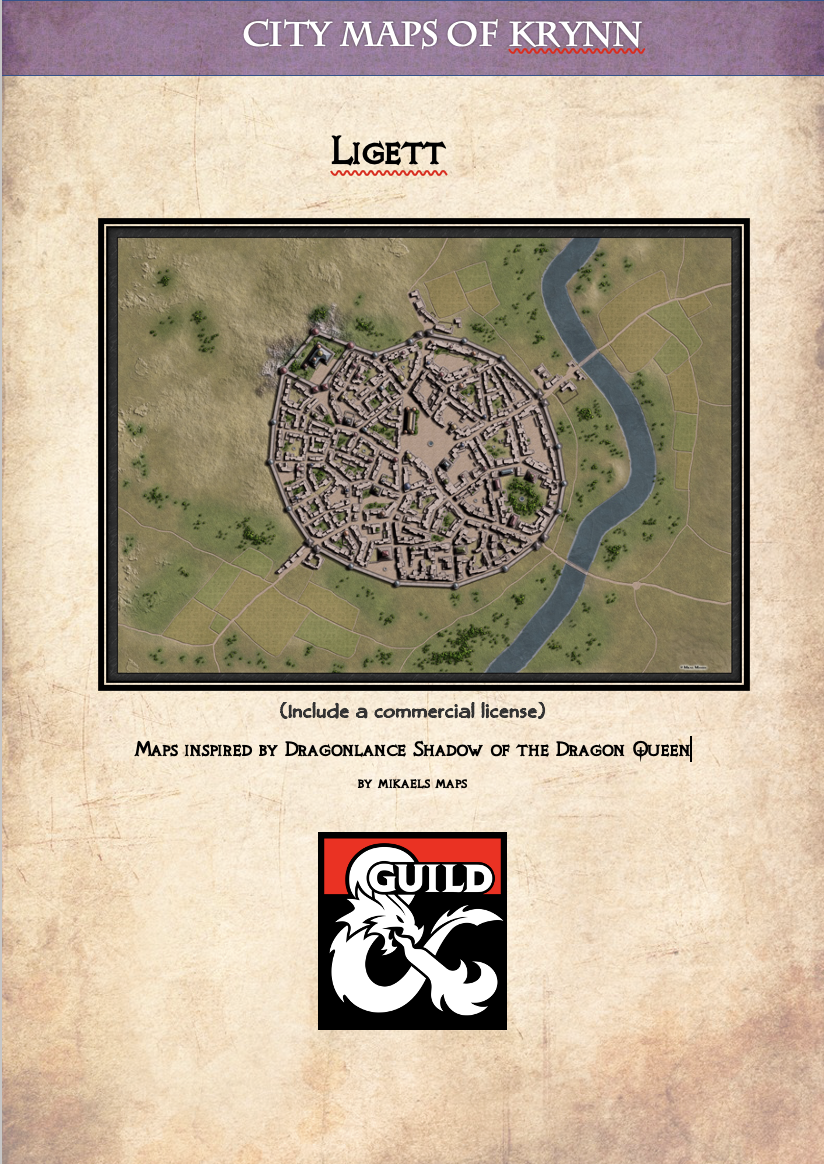 Ligett - Cities of Krynn - Dungeon Masters Guild | DriveThruRPG