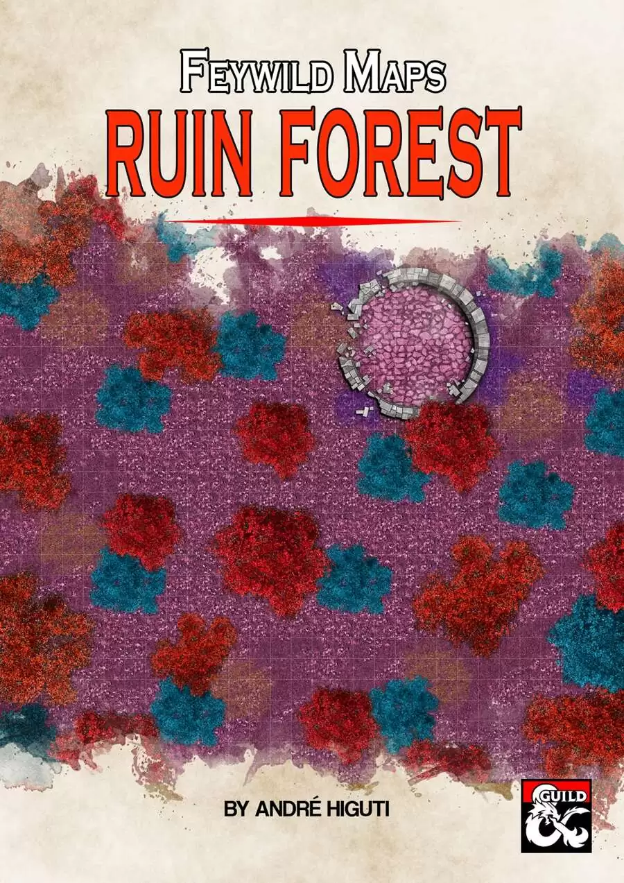 Feywild Maps: Ruin Forest - Dungeon Masters Guild | DriveThruRPG