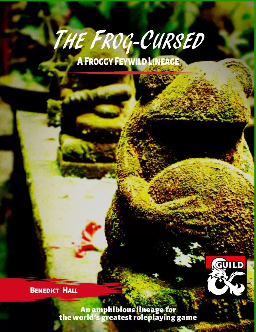 The Frog-Cursed - a froggy lineage - Dungeon Masters Guild | DriveThruRPG