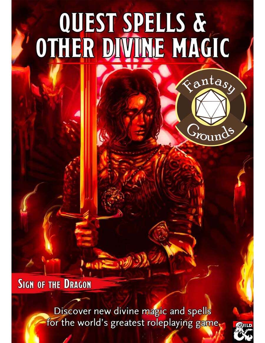 Quest Spells & Other Divine Magic (Fantasy Grounds) - Dungeon Masters ...