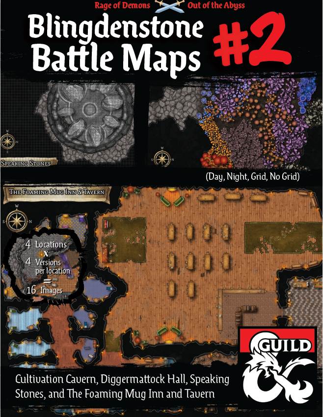 Out of the Abyss Maps: Blingdenstone Volume 2 - Dungeon Masters Guild ...
