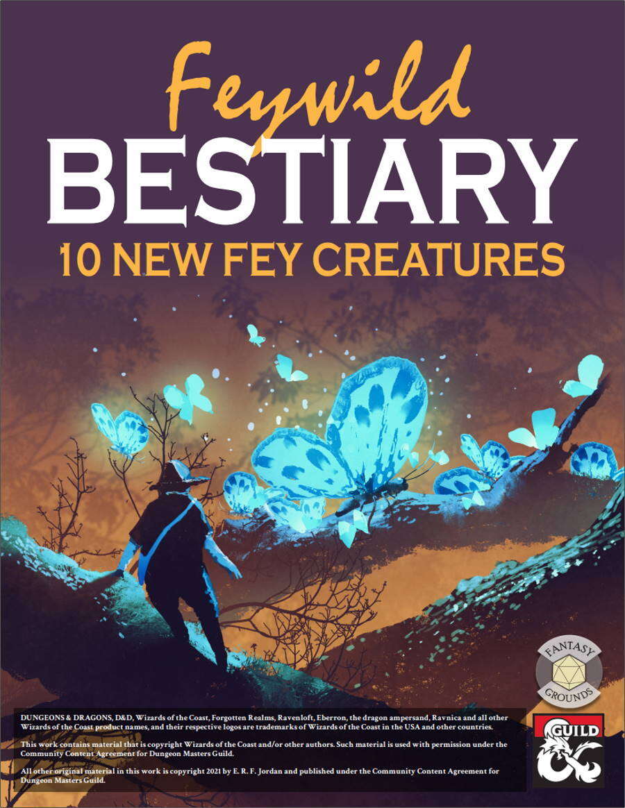 Feywild Bestiary: 10 New Fey Creatures (Fantasy Grounds) - Dungeon ...