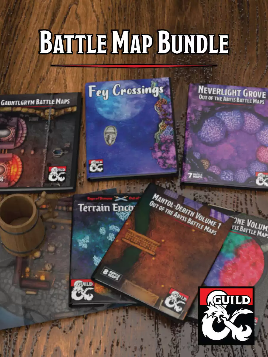 Battle Map Bundle by Harmony the Bard [BUNDLE] - Dungeon Masters Guild ...