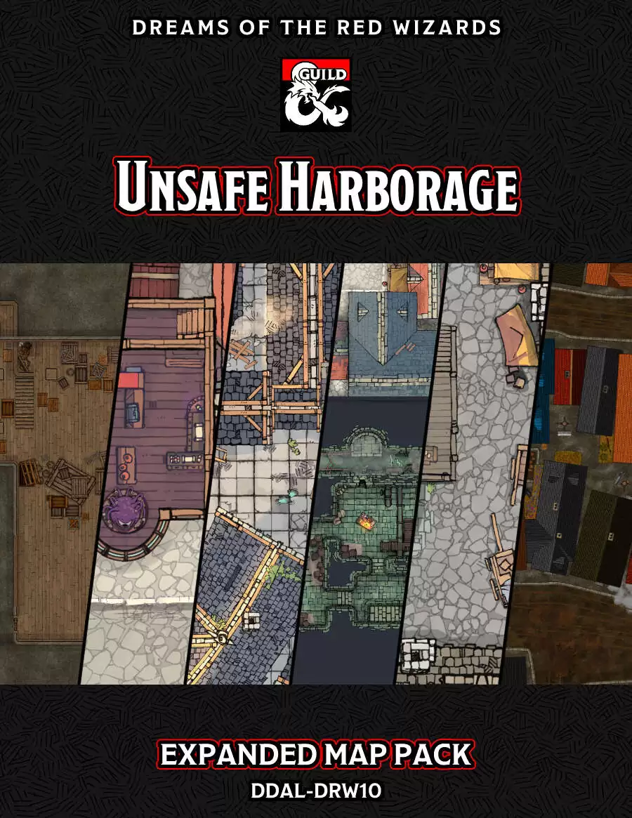 DDAL-DRW-10 Expanded Maps (Unsafe Harborage) - Dungeon Masters Guild | DriveThruRPG