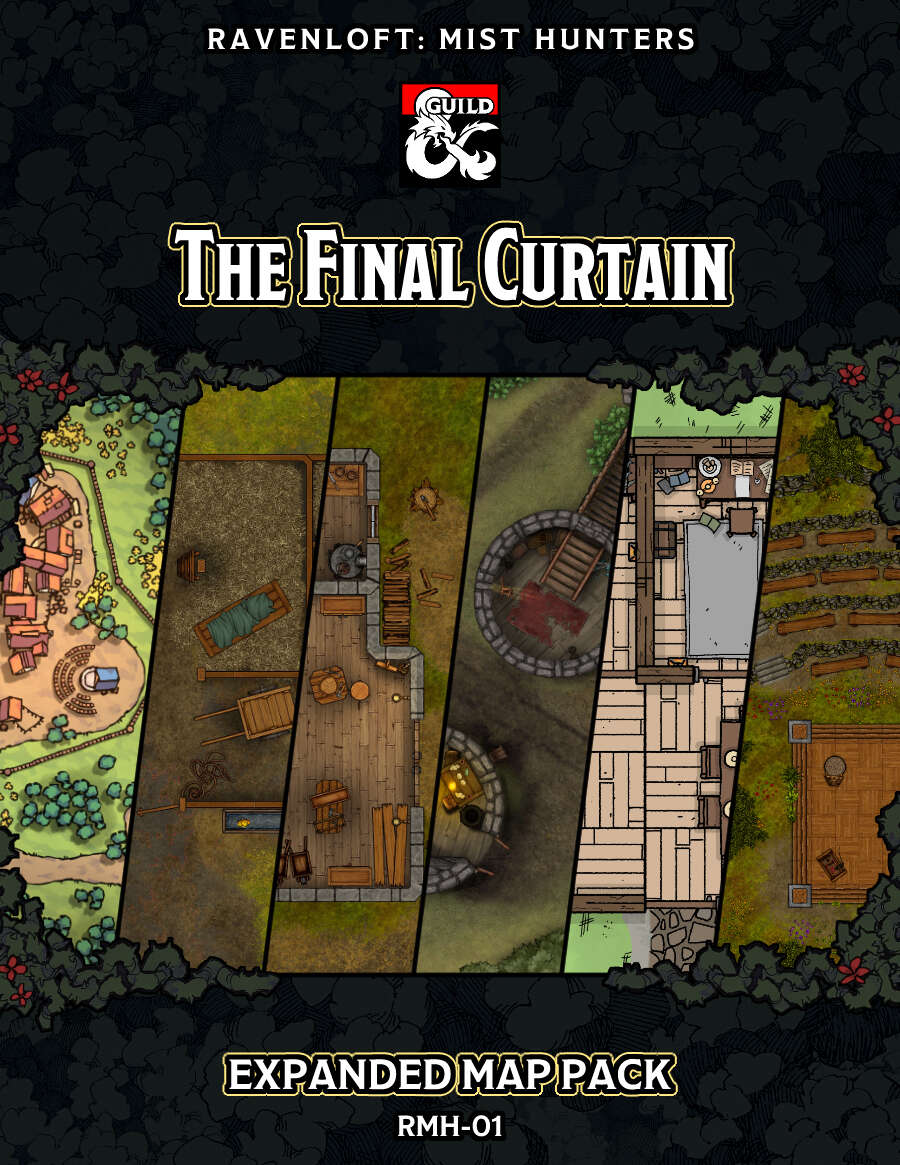 RMH-01 Expanded Maps (The Final Curtain) - Dungeon Masters Guild ...