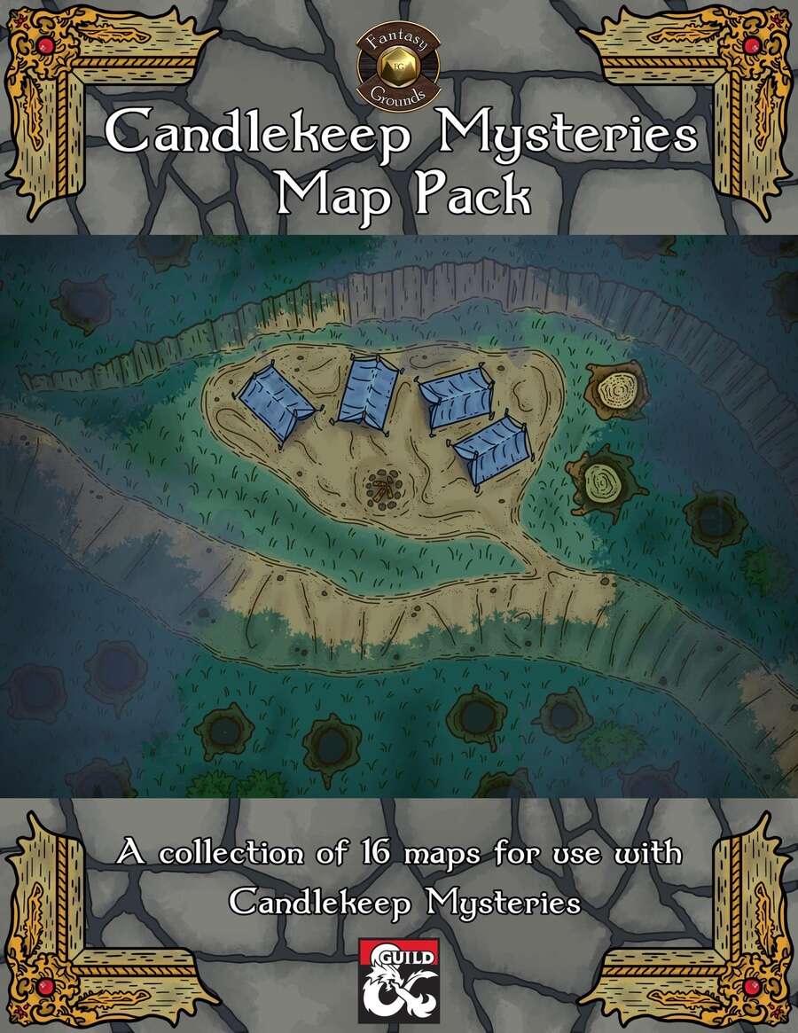 Candlekeep Mysteries Map Pack (Fantasy Grounds) - Dungeon Masters Guild ...
