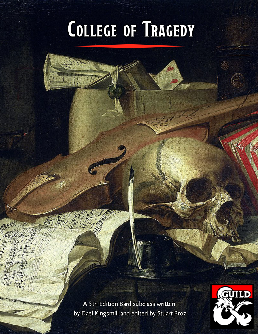 Bardic College of Tragedy - Dungeon Masters Guild | DriveThruRPG