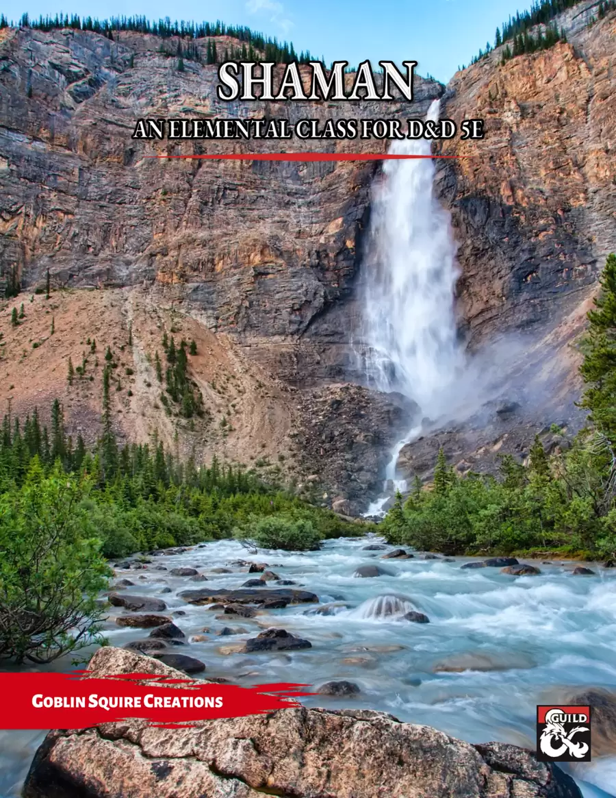 Shaman: An Elemental Class for D&D 5e - Dungeon Masters Guild ...