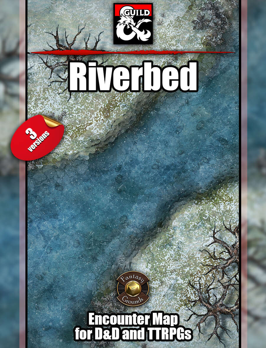 Riverbed / River - 3 maps - jpg/mp4 & Fantasy Grounds .mod - Dungeon ...
