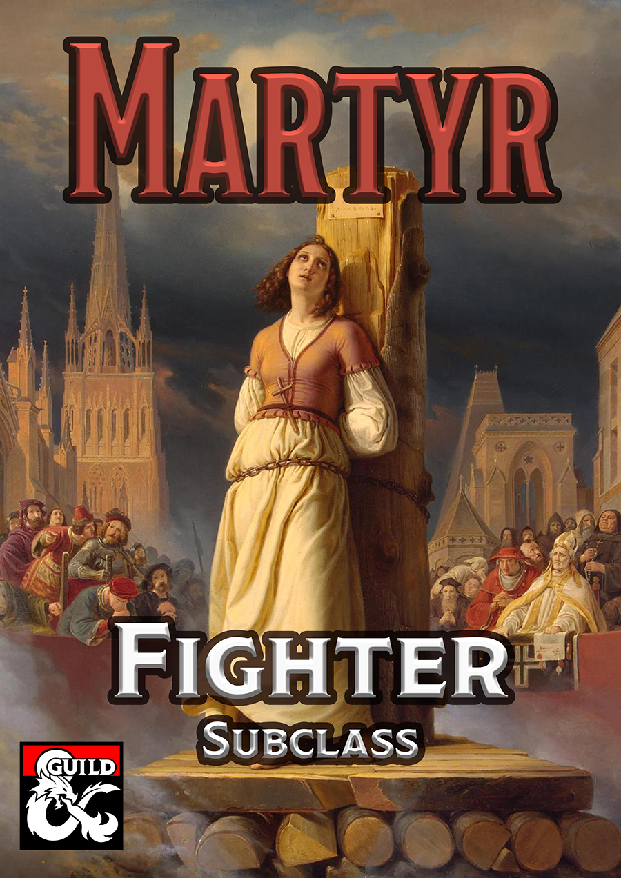 Martyr - Fighter Subclass - Dungeon Masters Guild | DriveThruRPG