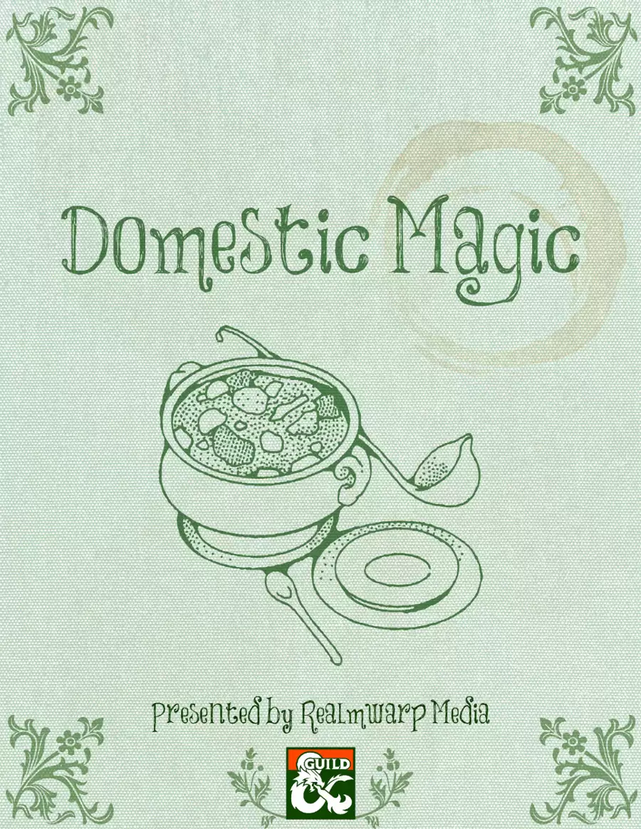 Domestic Magic - Dungeon Masters Guild | DriveThruRPG