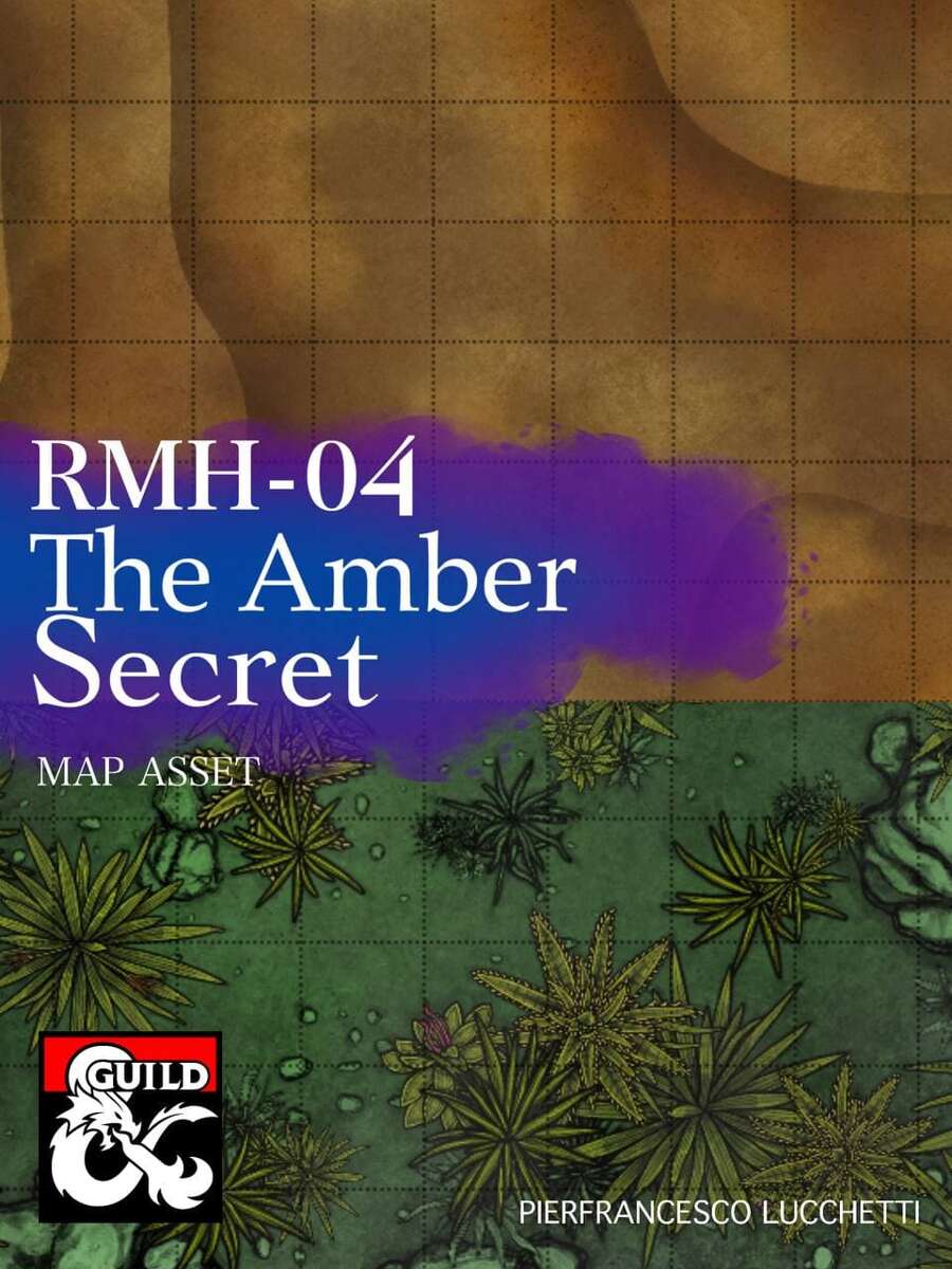 RMH-04 - The Amber Secret Map Assets - Dungeon Masters Guild | DriveThruRPG