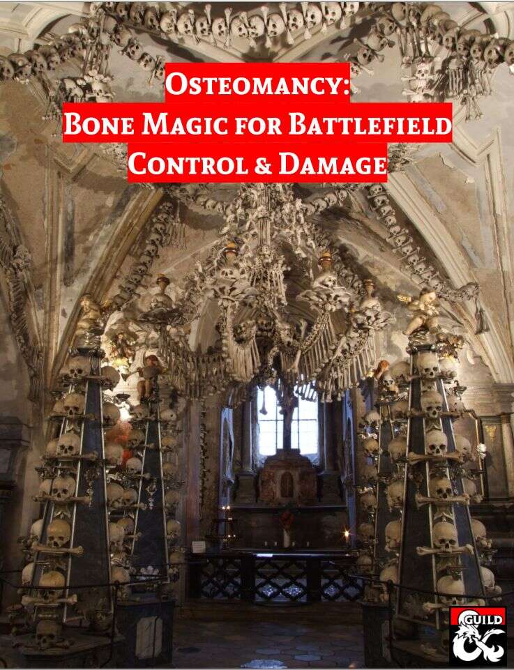 Osteomancy: Bone Magic - Dungeon Masters Guild | DriveThruRPG