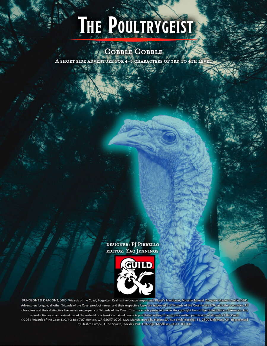 The Poultrygeist - Dungeon Masters Guild | DriveThruRPG