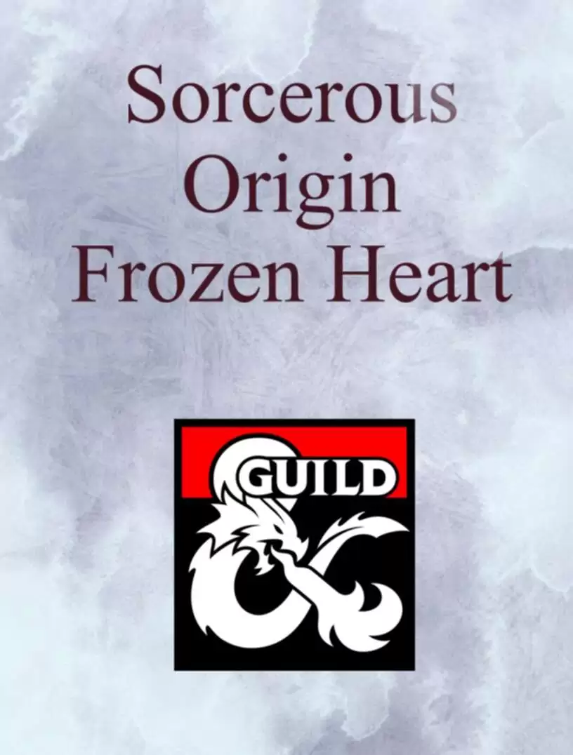 Frozen Heart Sorcerer - Dungeon Masters Guild | DriveThruRPG