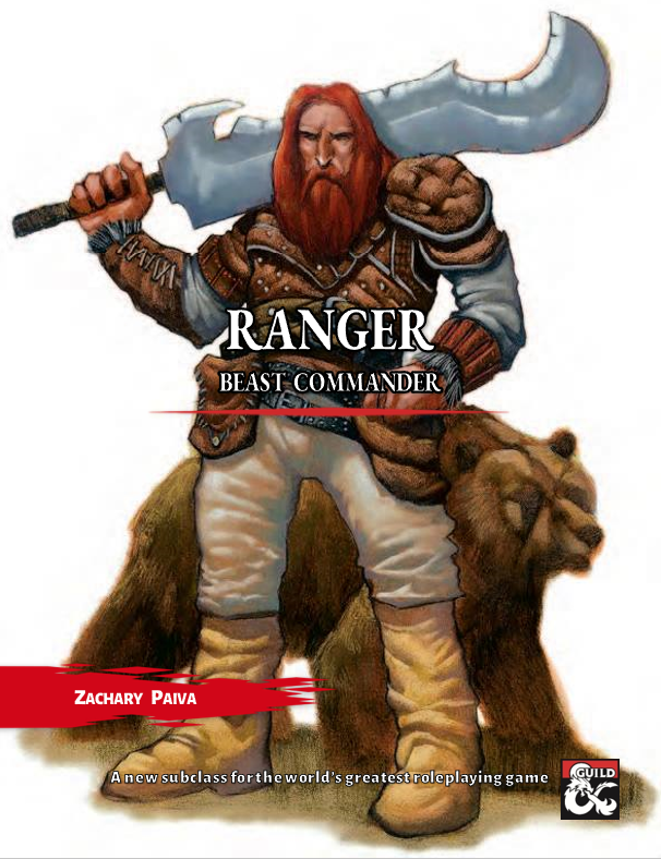 Ranger: Beast Commander - Dungeon Masters Guild | DriveThruRPG