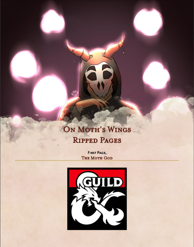 Ripped Pages-1st, The Moth God - Dungeon Masters Guild | DriveThruRPG