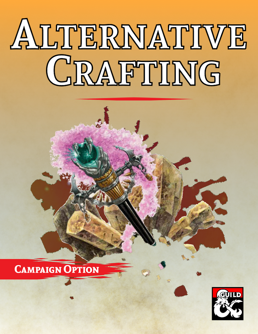 Alternative Crafting - Dungeon Masters Guild | DriveThruRPG