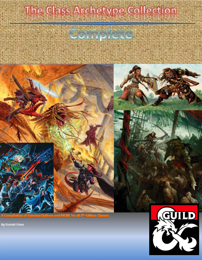 The Class Archetype Collection - Complete - Dungeon Masters Guild ...