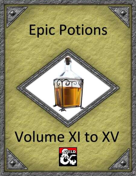 Epic Potions Volumes XI to XV [BUNDLE] - Dungeon Masters Guild ...
