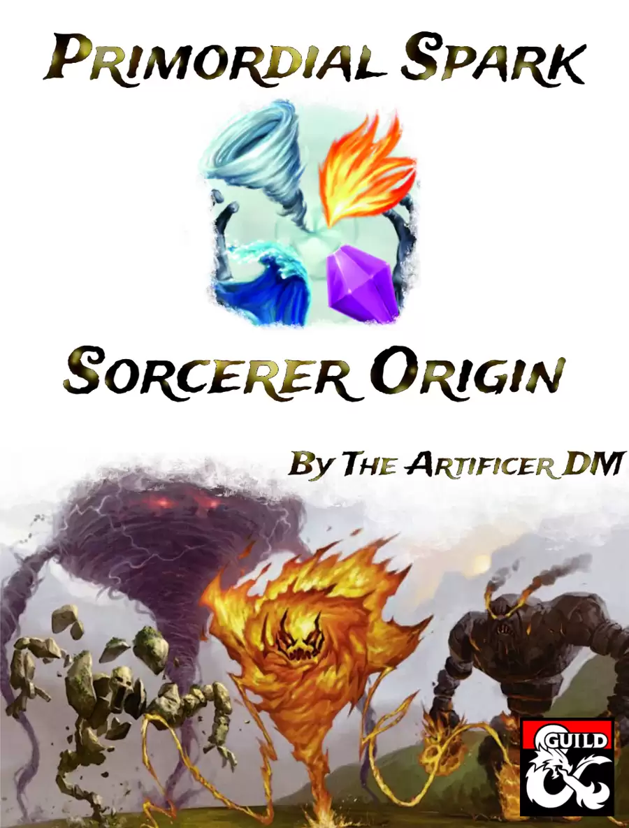 Primordial Spark- Sorcerer Origin - Dungeon Masters Guild | DriveThruRPG