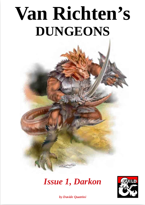 Van Richten's Dungeons: Issue 1, Darkon - Dungeon Masters Guild ...