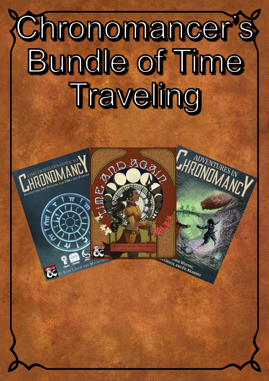 Chronomancer's Guide to Time Traveling [BUNDLE] - Dungeon Masters Guild ...