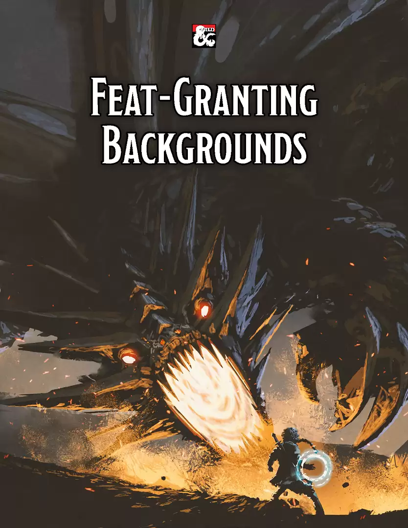 Feat-Granting Backgrounds - Dungeon Masters Guild | DriveThruRPG