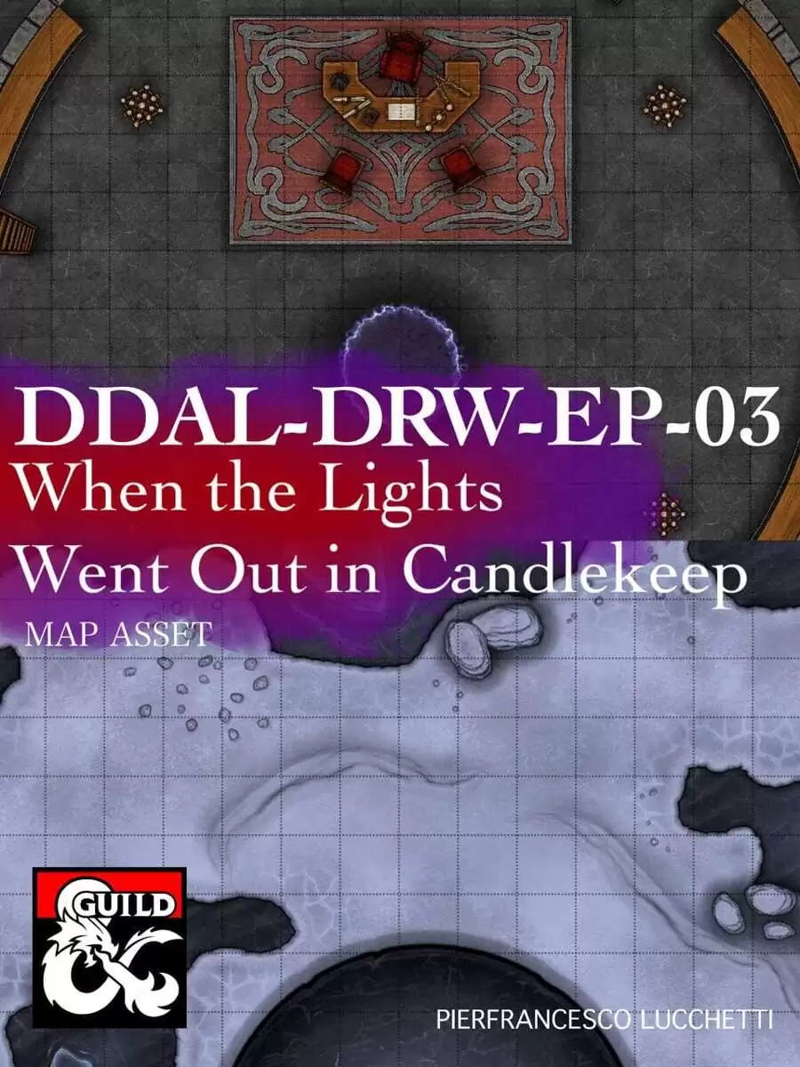 DDAL-DRW-EP-03 When the Lights Went Out in Candlekeep Map Asstes ...