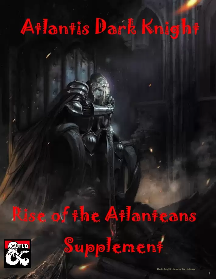 Atlantis Dark Knight - Dungeon Masters Guild | DriveThruRPG