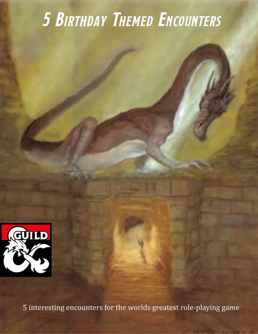 5 Fun Birthday Themed Encounters for D&D 5e - Dungeon Masters Guild ...