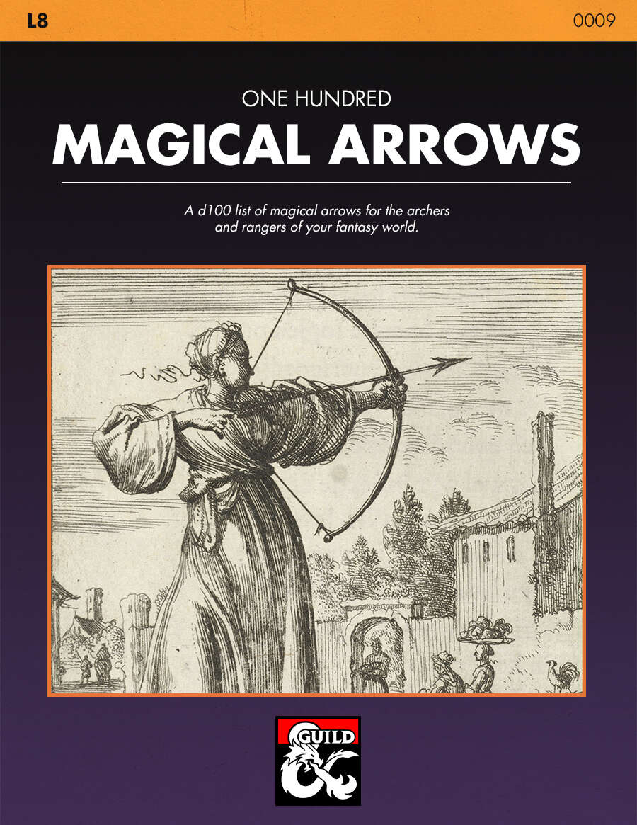 100 Magic Arrows - Dungeon Masters Guild | DriveThruRPG