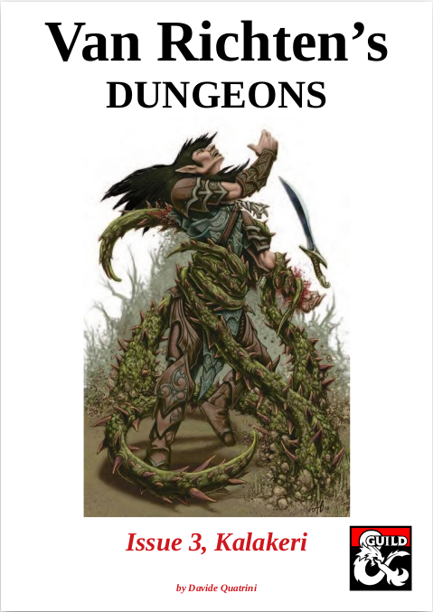 Van Richten's Dungeons: Issue 3, Kalakeri - Dungeon Masters Guild ...
