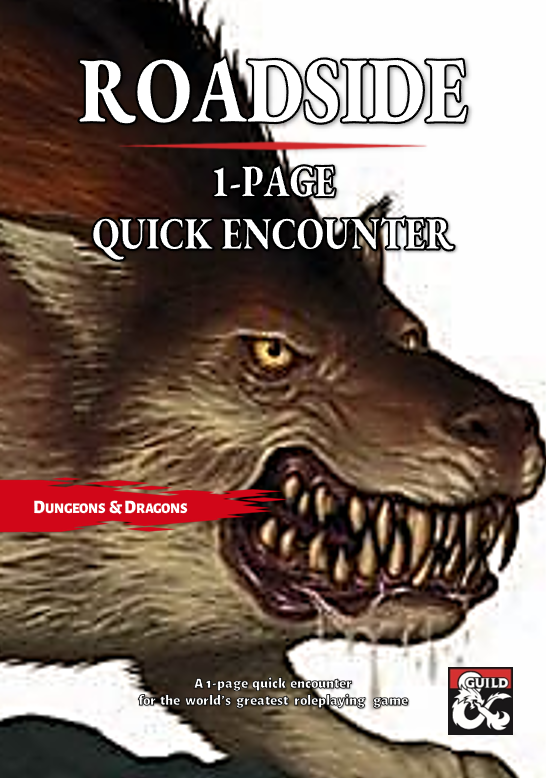 Quick Encounter #7 - Roadside - Dungeon Masters Guild | DriveThruRPG