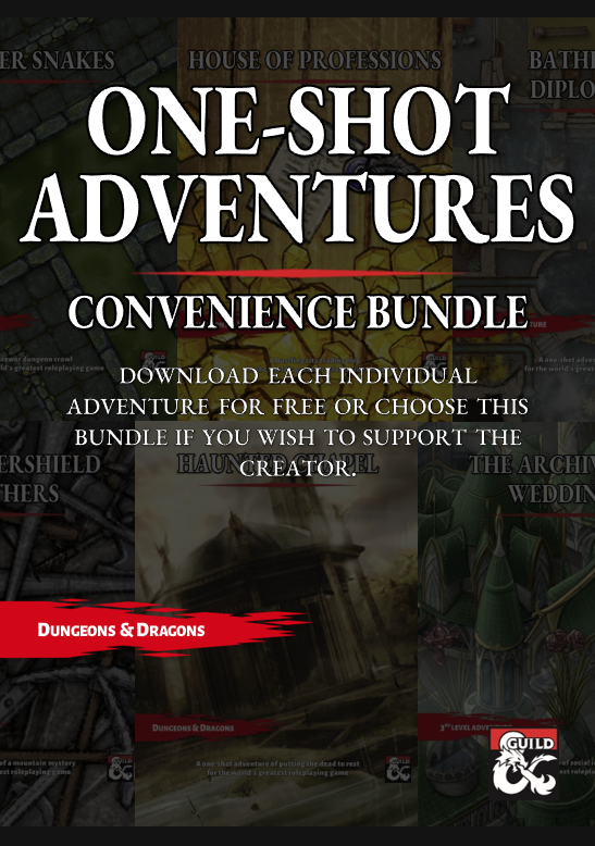 10 One-Shot Adventures - Convenience Bundle [BUNDLE] - Dungeon Masters ...