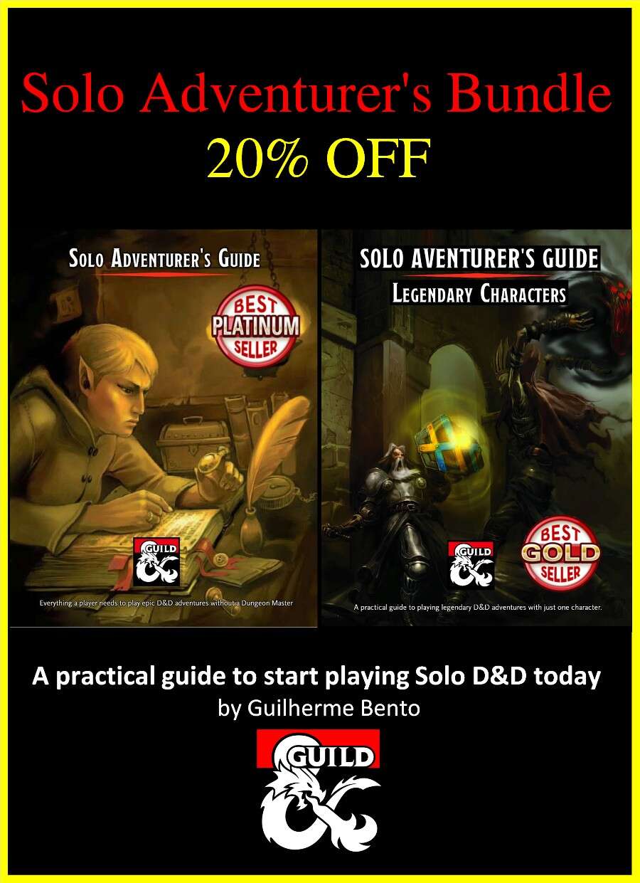 Solo Adventurer's Bundle [BUNDLE] - Dungeon Masters Guild | DriveThruRPG