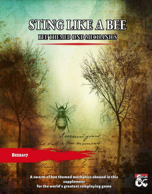 Sting Like A Bee - Dungeon Masters Guild | DriveThruRPG