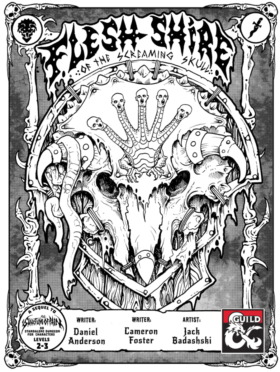 Flesh Shire of the Screaming Skull - Dungeon Masters Guild | DriveThruRPG