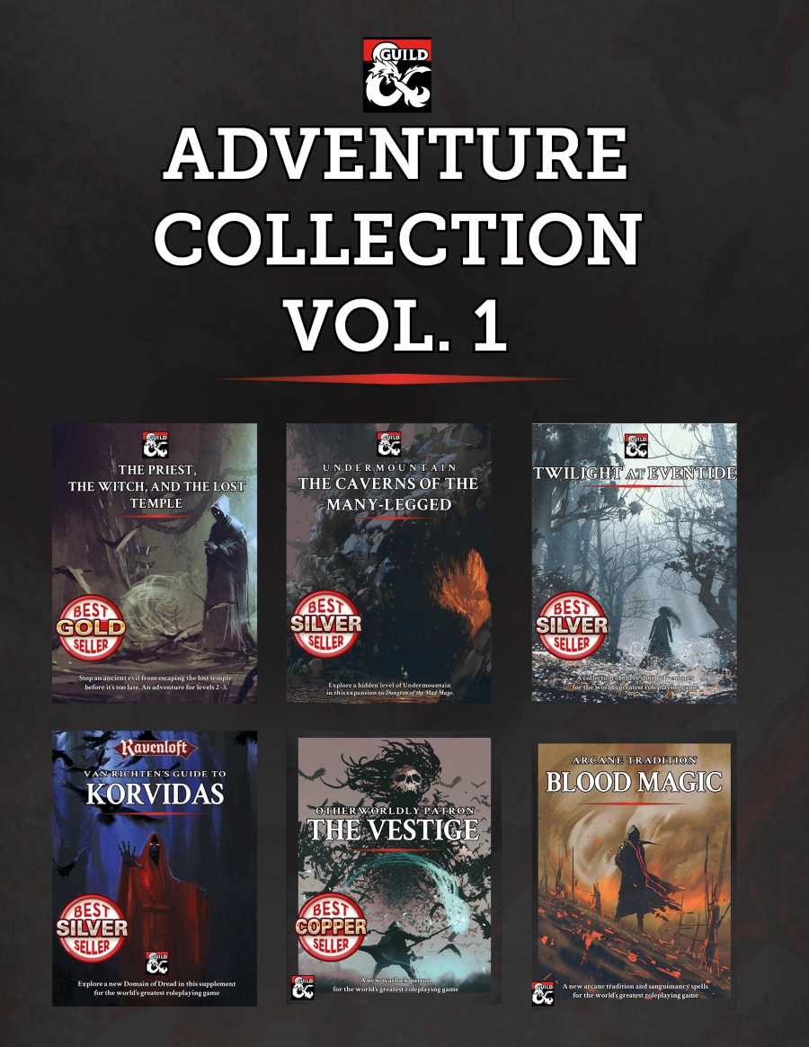 Adventure Collection: Vol 1 [BUNDLE] - Dungeon Masters Guild | DriveThruRPG
