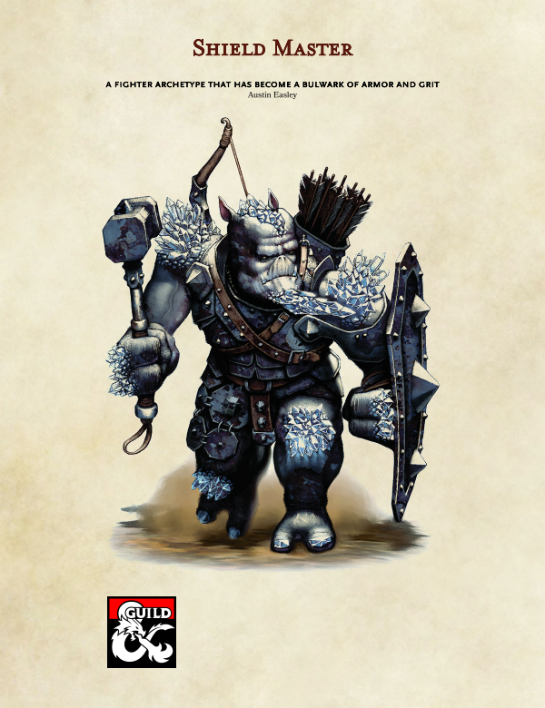 Fighter: Shield Master - Dungeon Masters Guild | DriveThruRPG