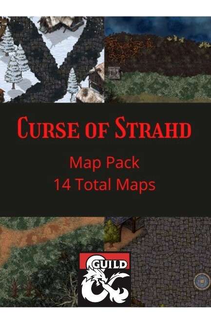 Curse of Strahd Map Pack - Dungeon Masters Guild | DriveThruRPG