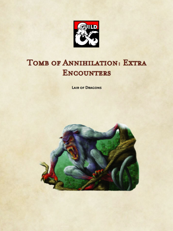 Tomb of Annihilation: Extra Encounters - Dungeon Masters Guild | DriveThruRPG