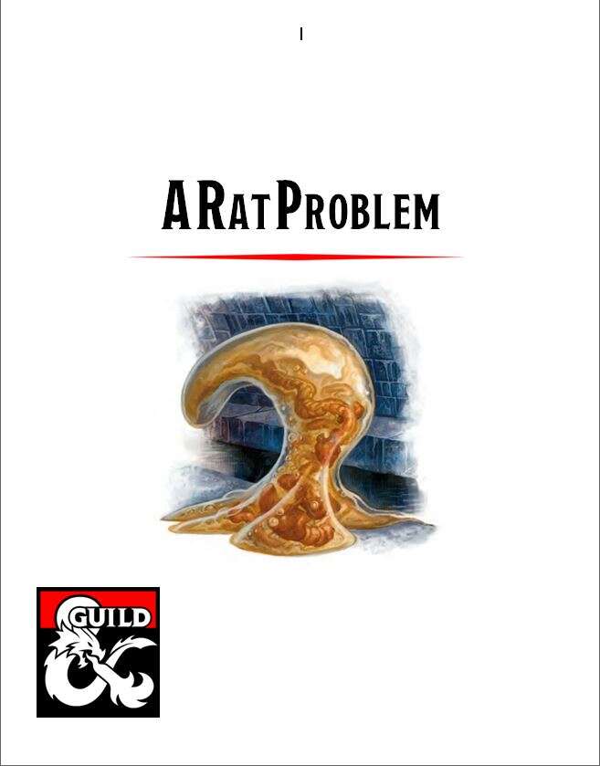 A Rat Problem - Dungeon Masters Guild | DriveThruRPG
