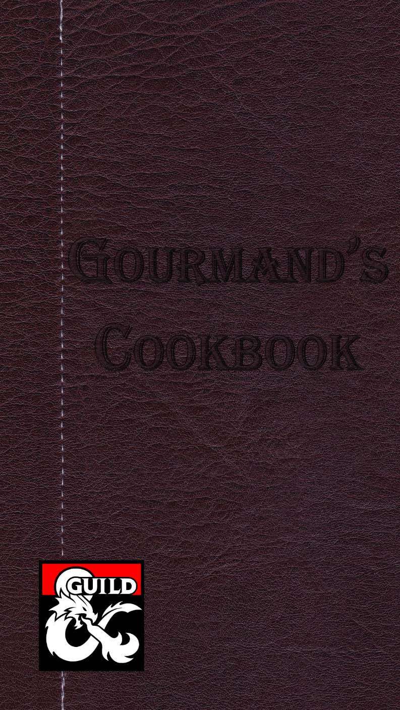 Gourmand’s Cookbook - Dungeon Masters Guild | DriveThruRPG