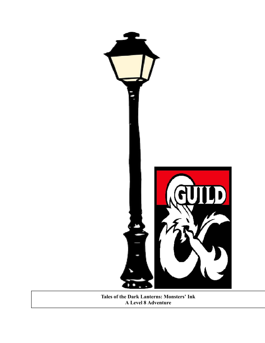 Tales of the Dark Lanterns Level 8: Monsters' Ink - Dungeon Masters ...
