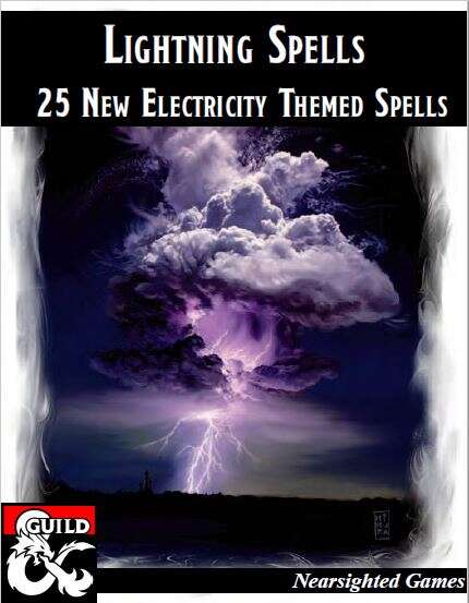 Lightning Spells: 25 New Electricity Themed Spells - Dungeon Masters ...