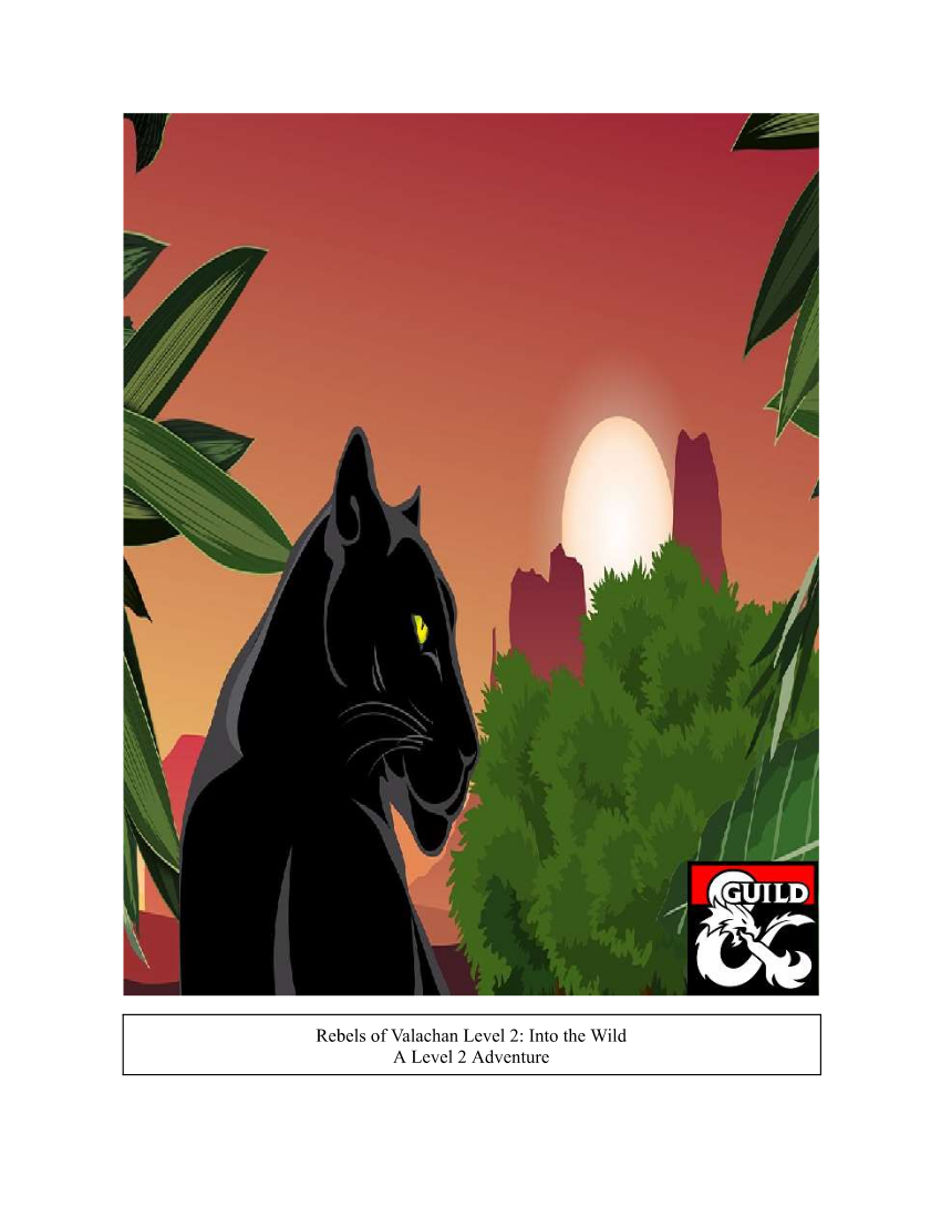 Rebels of Valachan Level 2 Into the Wild - Dungeon Masters Guild ...