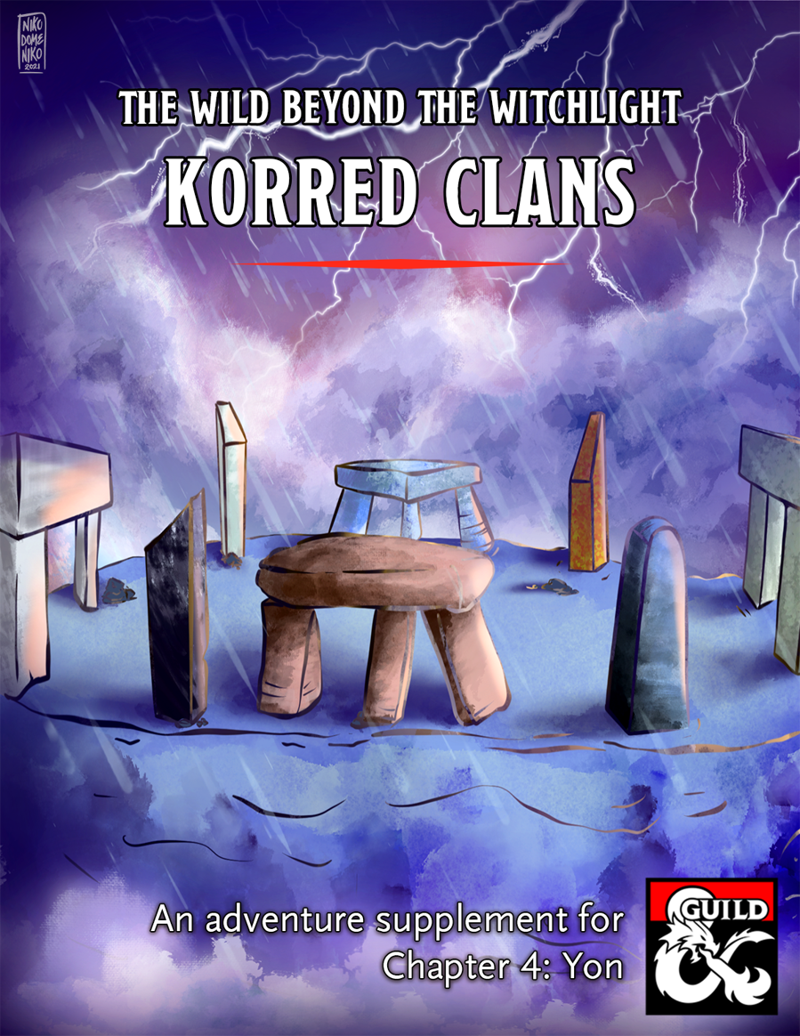 Korred Clans, a Yon Adventure - Dungeon Masters Guild | DriveThruRPG